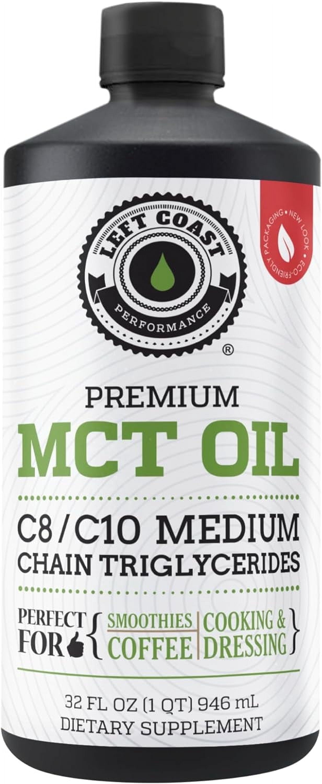 Left Coast MCT Oil 32oz - Herbal extracts for medical supply - Walmart ...