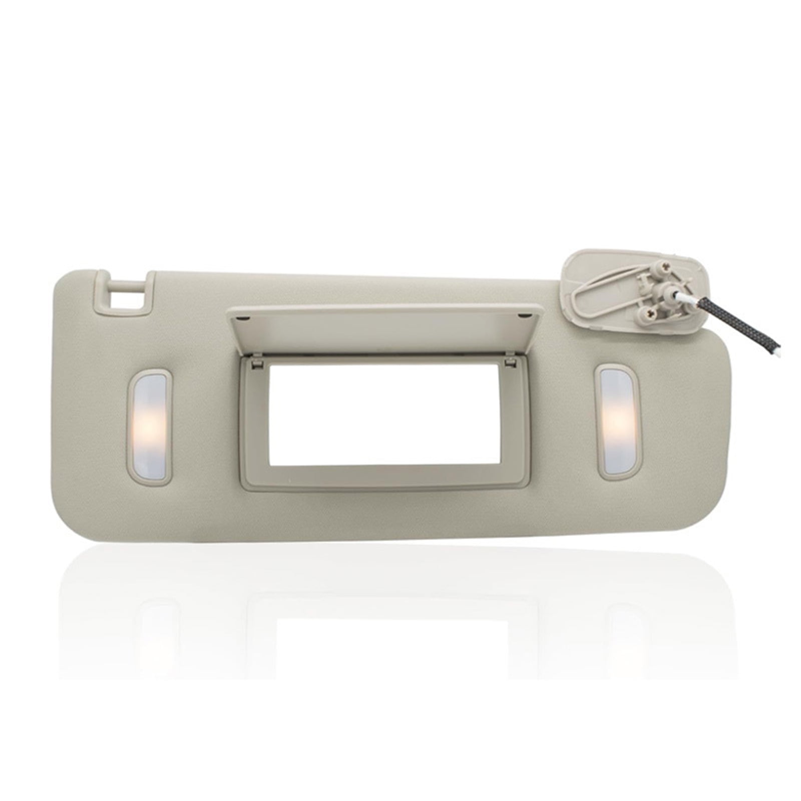 Left Driver & Right Passenger Side Car Sun Visor With Makeup Mirror For ...