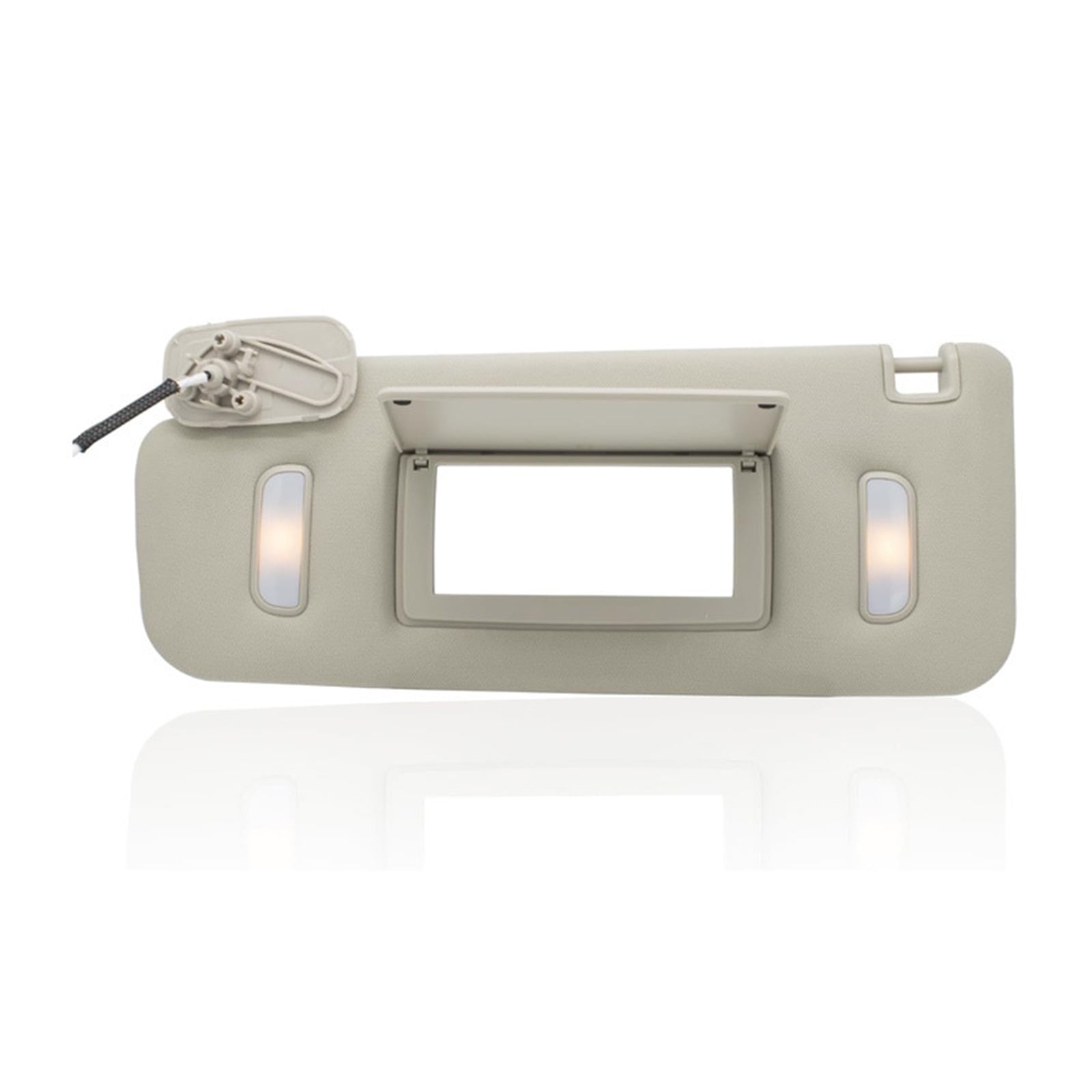 Left Driver & Right Passenger Side Car Sun Visor With Makeup Mirror For ...