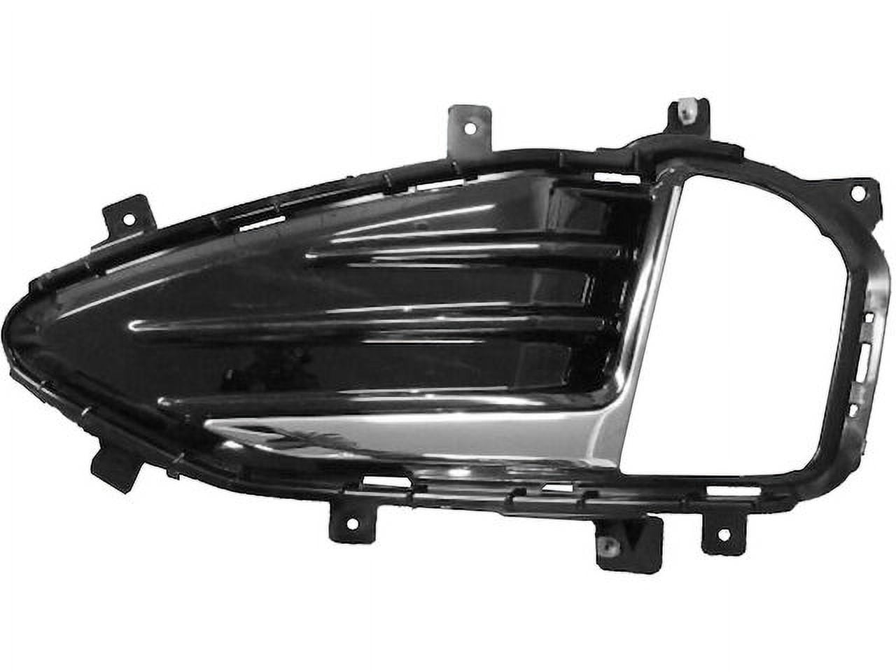 Left Driver Side Fog Light Bezel - Compatible with 2019 - 2024 Ford ...
