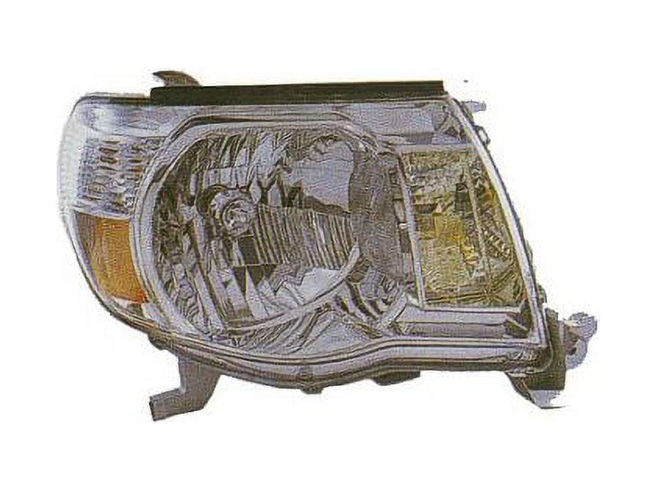 Left Driver Side Headlight Assembly - Chrome Bezel - Compatible with ...