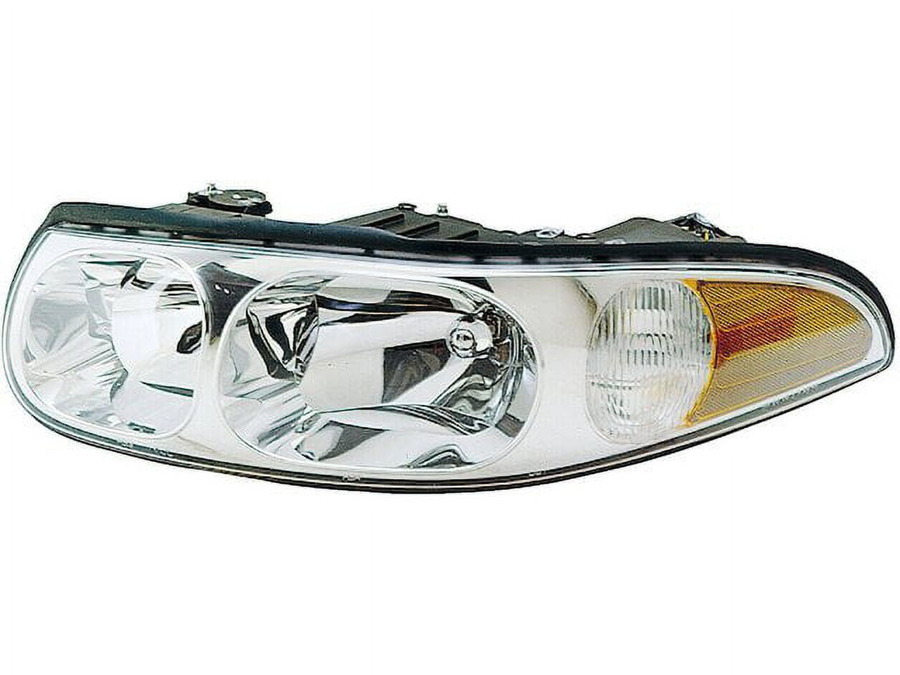 Left Driver Side Headlight Assembly - with Fluted High Beam Surface ...
