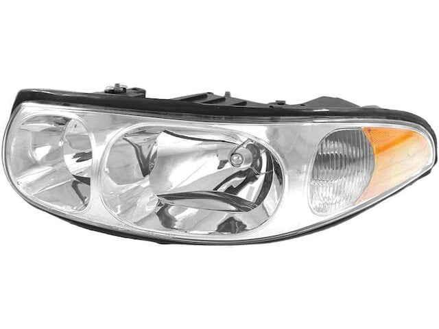 Left Driver Side Headlight Assembly - with Fluted High Beam Surface ...