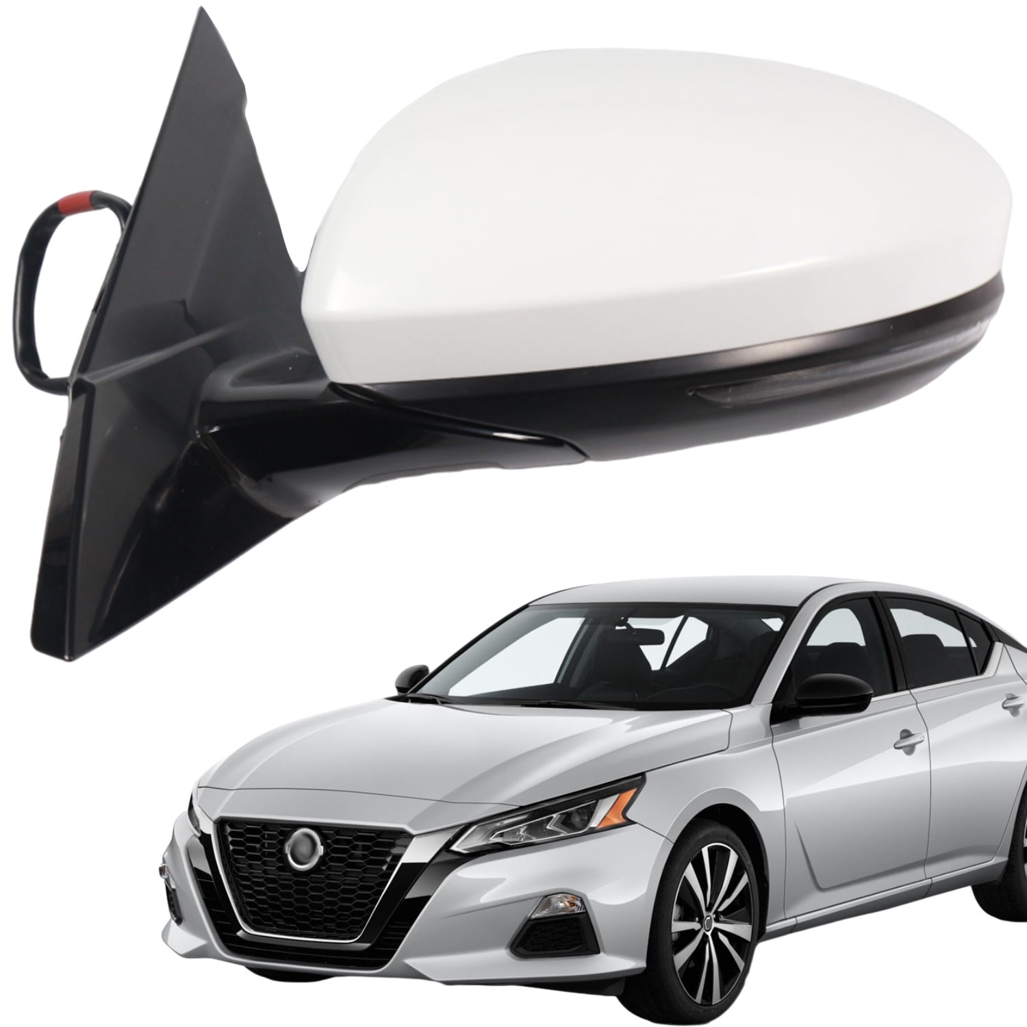 Left Driver Side Mirror for 2019-2023 Nissan Altima Power Heated LED ...