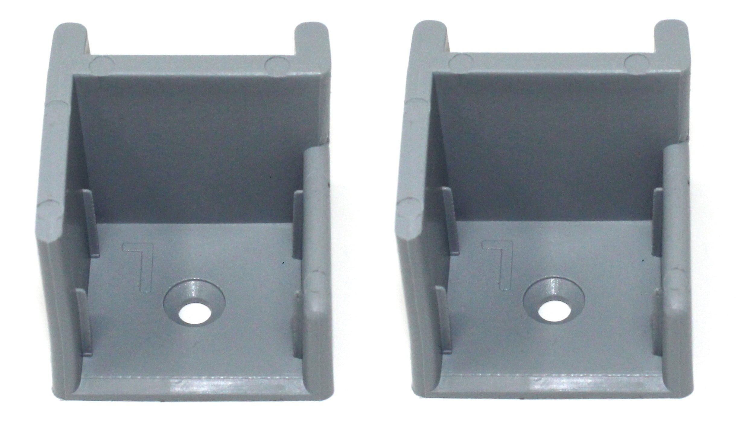 Left Hand Hinge Pontoon Door Stop 2 Pack Grey - Walmart.com