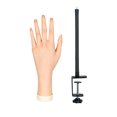 Left Hand Practice Hand with Clip Stand - Realistic Silicone Mannequin ...
