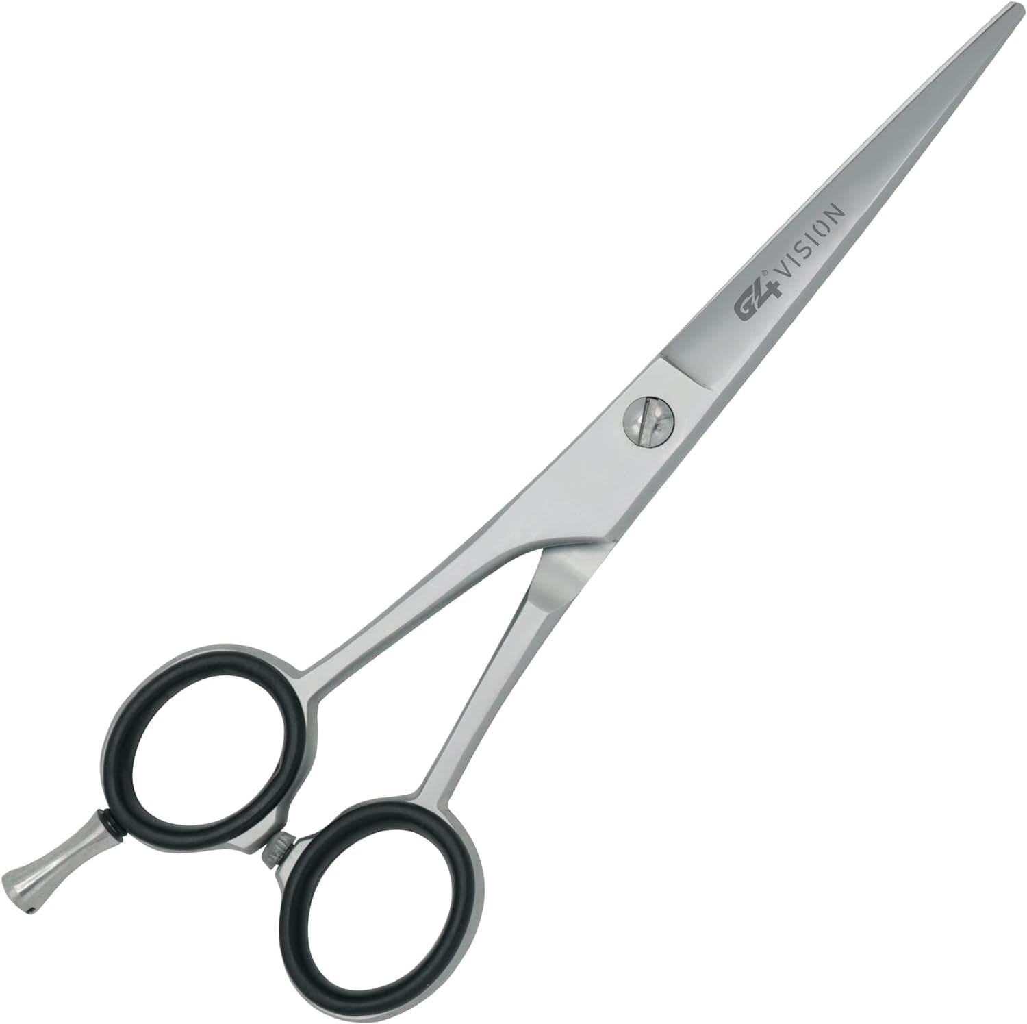 Left Hand Pro Barber Scissors for Salon Shears Edge Hair Cutting ...
