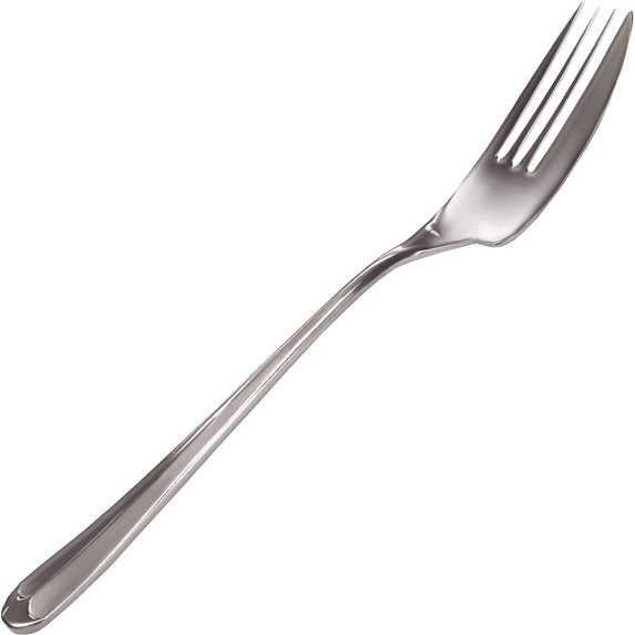 Left-Hand Side Cutter Fork – 7" Stainless Steel Adaptive Utensil for ...