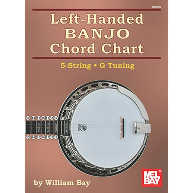 Left-Handed Banjo Chord Chart - Walmart.com