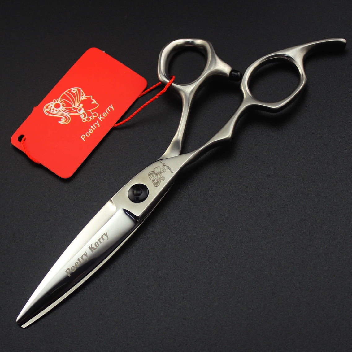 Left-Handed Hair Cutting Shears 6.0 Inch – TTOOGO Matte Blade Japanese ...