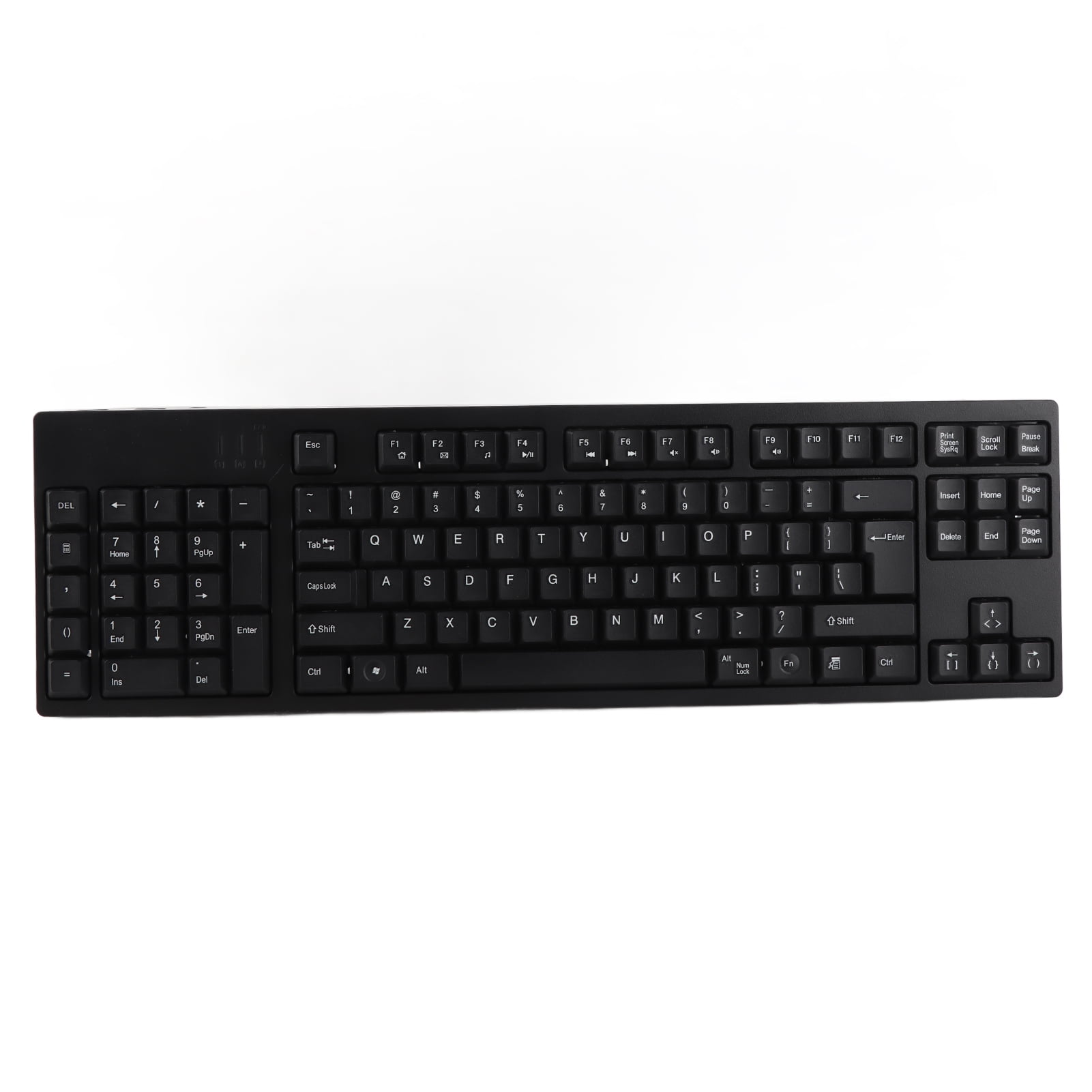Left Handed Keyboard Ergonomic Full Size Dual USB Interface 109 Keys ...