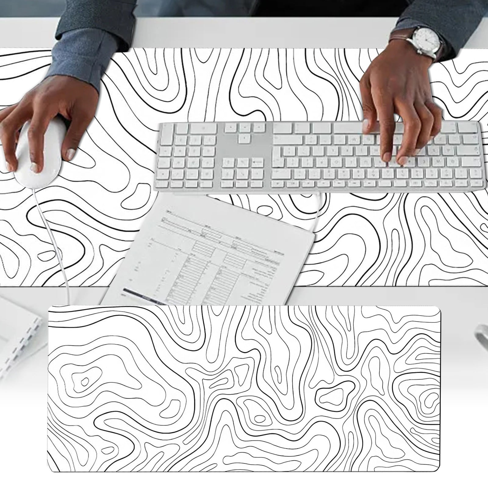 Left Handed School Desk Arm Rest Laptop Support Arm Glass Desk Pad ...