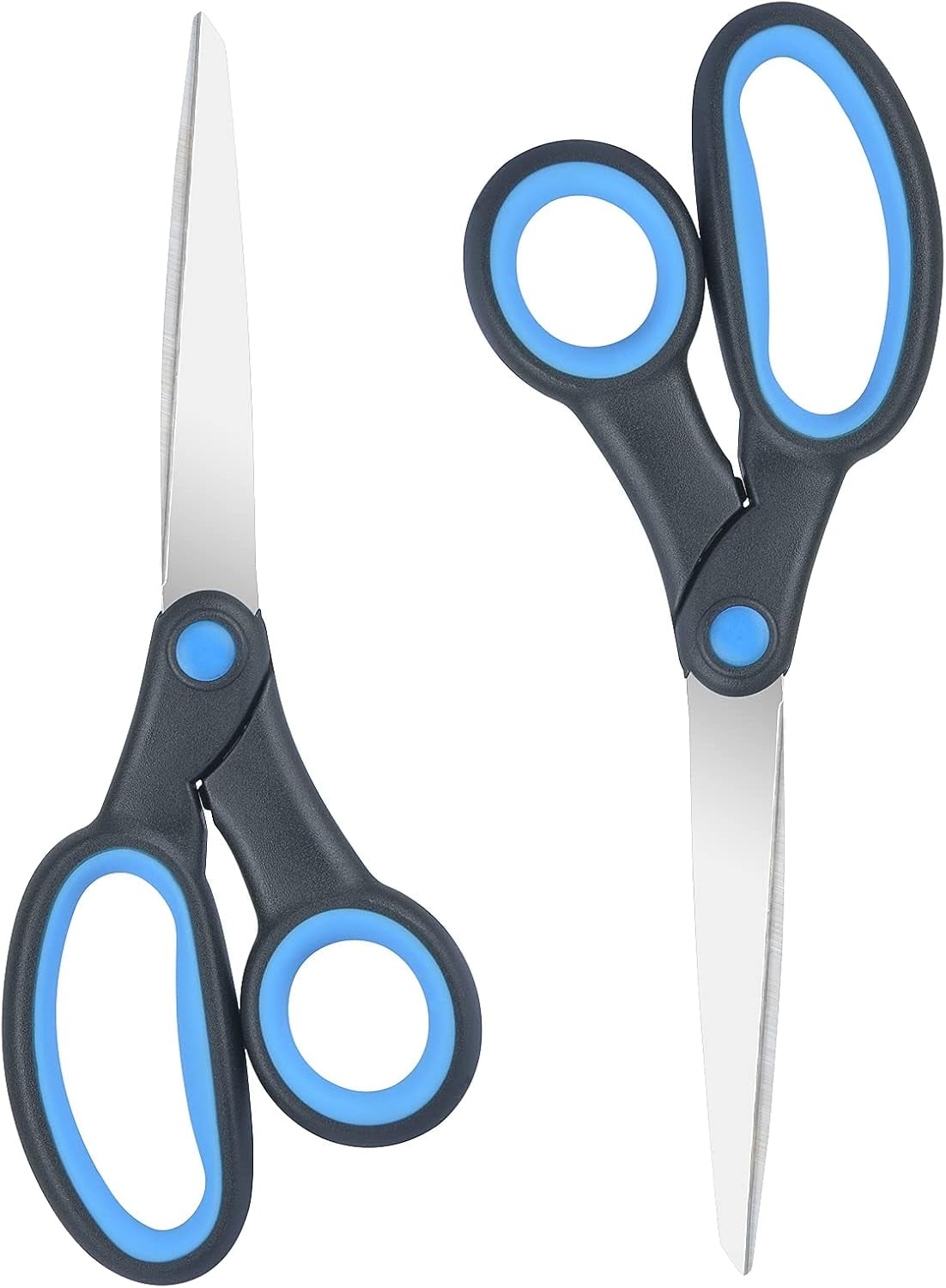 Left Handed Scissors for Adults , 8 Inch Lefty Stainless Steel Sharp ...