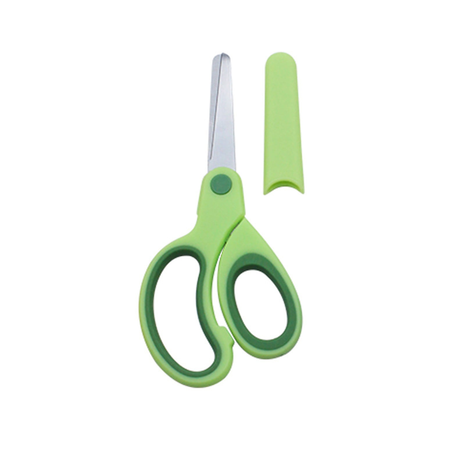 Left-Handed Scissors with Blunt Tip Cap - Crafting, Arts Cutting ...