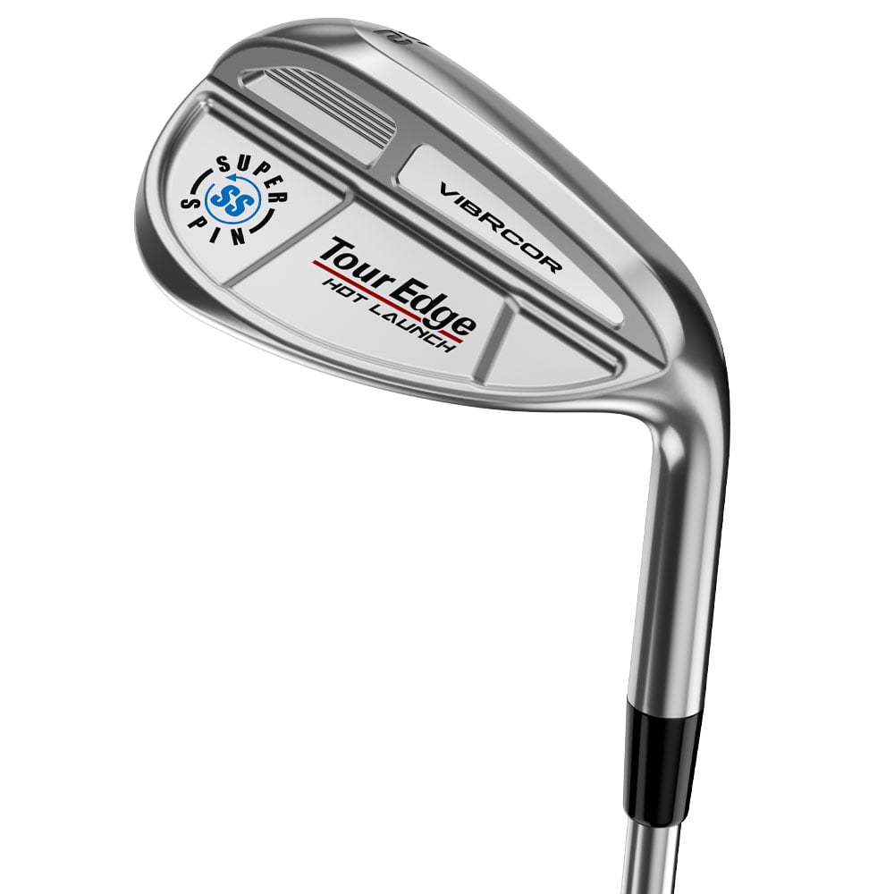 Left Handed Tour Edge Hot Launch Super Spin Vibrcor 56* Sand Wedge ...