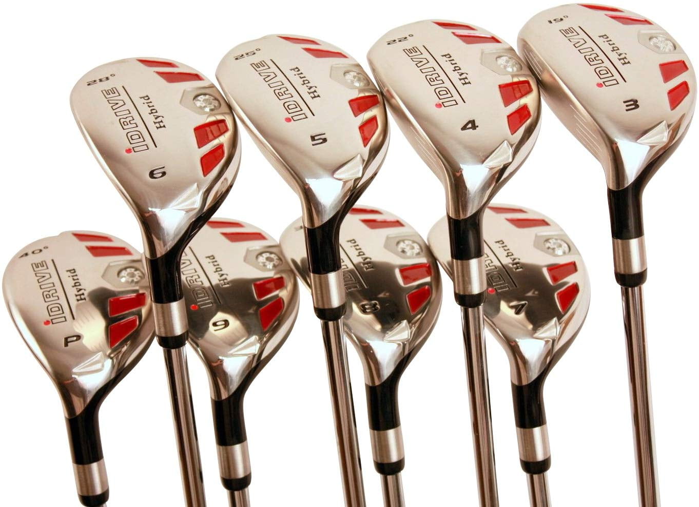 Left Handed - iDrive Hybrids Tall Senior Mens Golf All 1" Longer Than ...