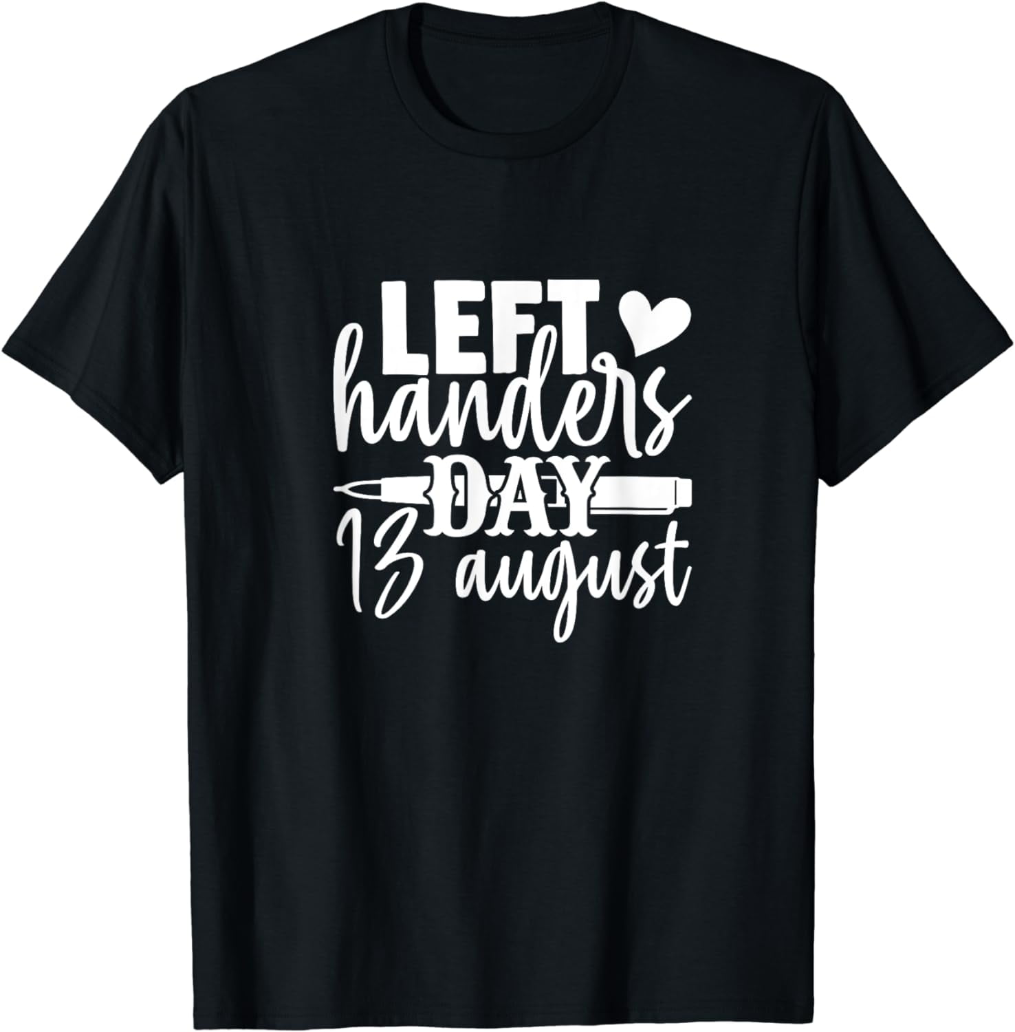 Left Handers Day Left Handed Quote Design Left Handed T-Shirt - Walmart.com