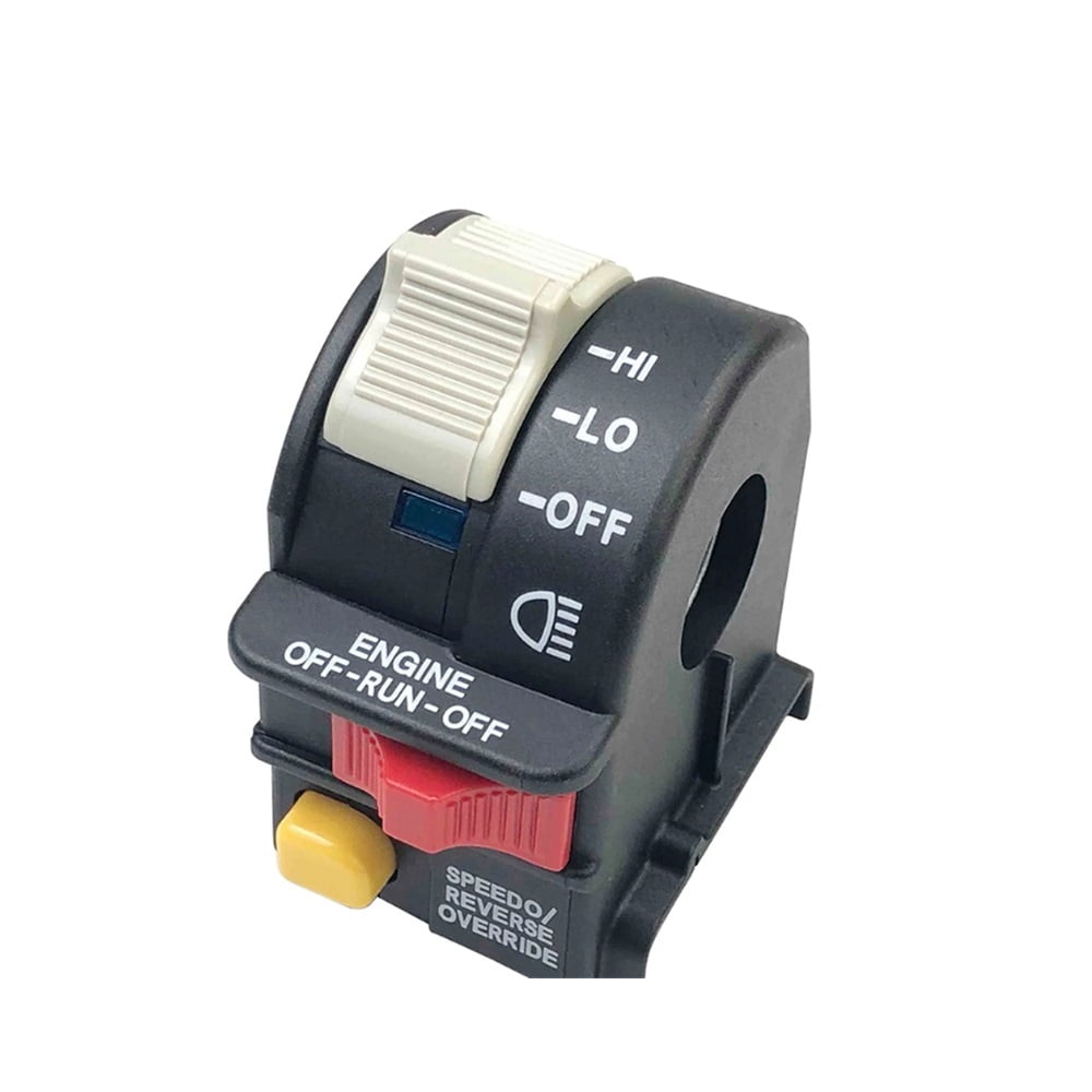 Left Handlebar Switch Assembly For Select ATV Models, Headlight Hi/Lo ...