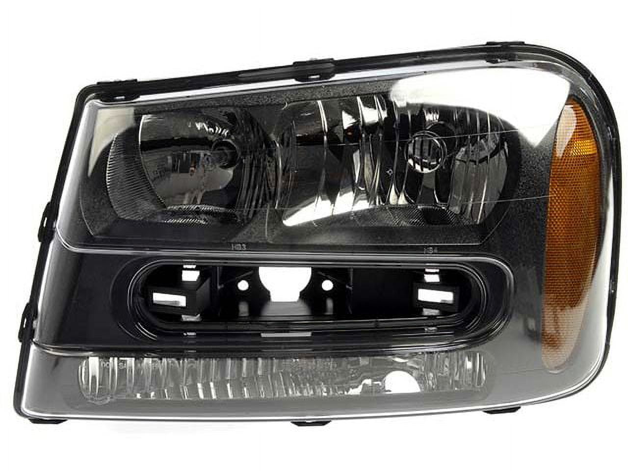 Left Headlight Assembly - Compatible with 2002 - 2009 Chevy Trailblazer ...