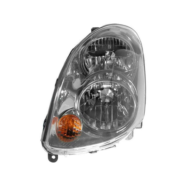 Left Headlight Assembly - Compatible with 2003 - 2004 INFINITI G35 ...