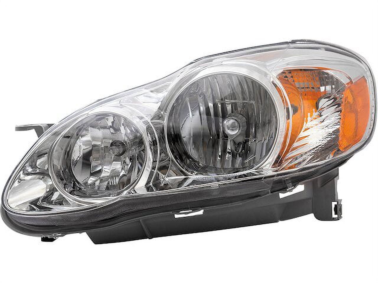 Left Headlight Assembly - Compatible with 2005 - 2008 Toyota Corolla ...
