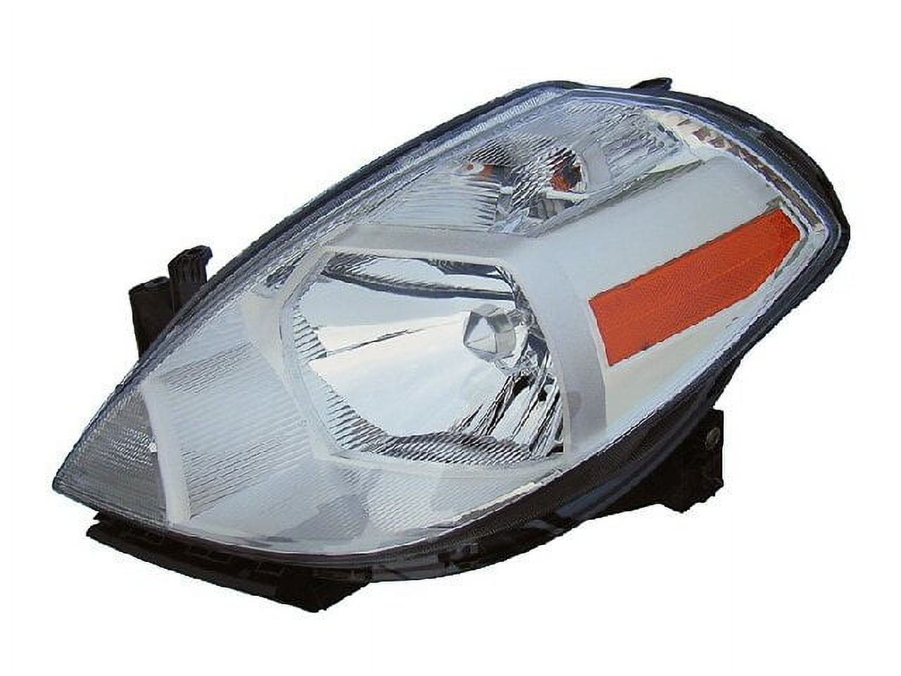 Left Headlight Assembly - Compatible with 2007 - 2012 Nissan Versa 2008 ...