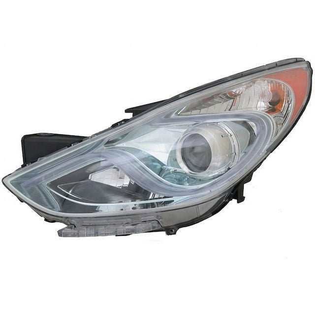 Left Headlight Assembly - Compatible with 2011 - 2015 Hyundai Sonata ...