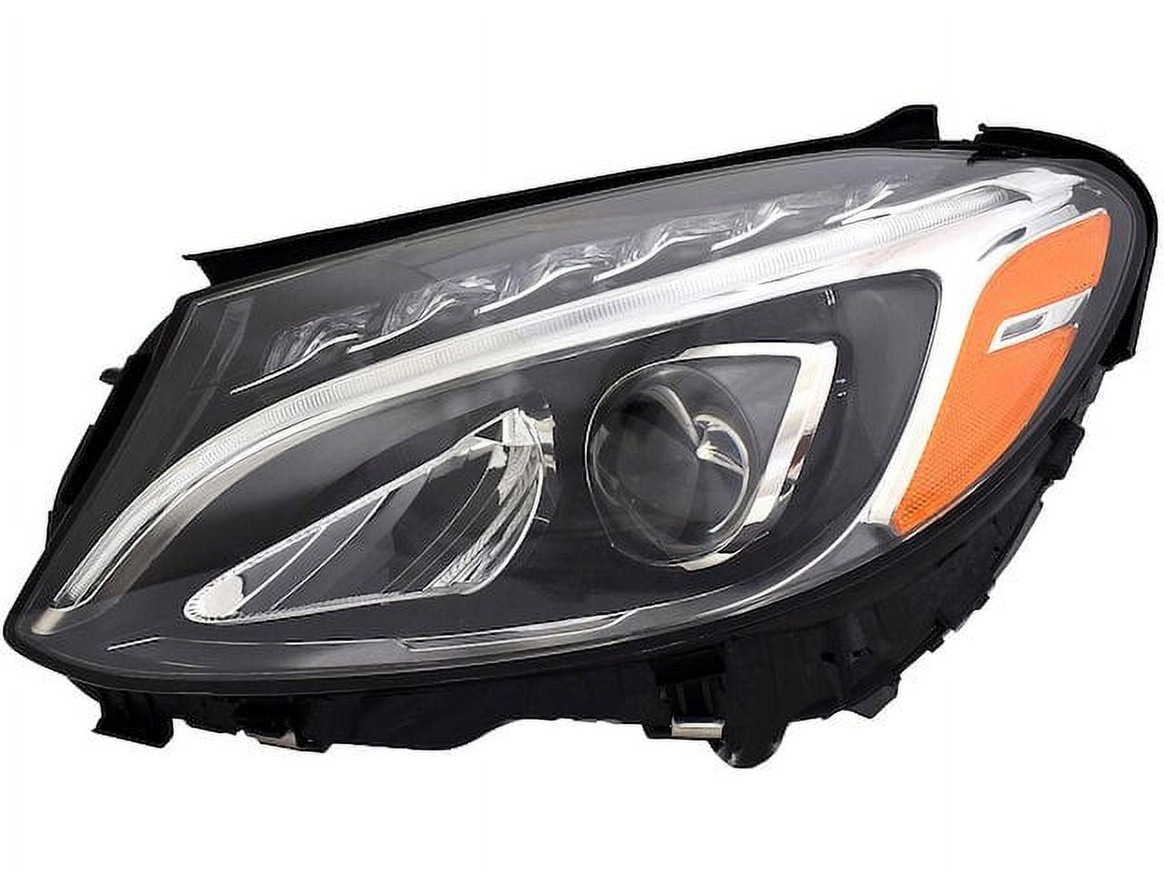 Left Headlight Assembly - Compatible with 2015 - 2018 Mercedes-Benz C63 ...