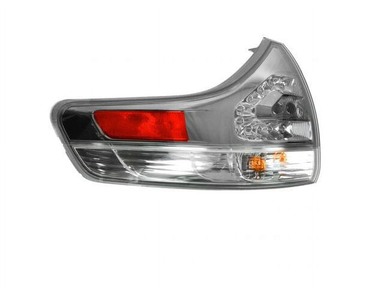 Left Outer Tail Light Assembly - Compatible with 2011 - 2020 Toyota ...