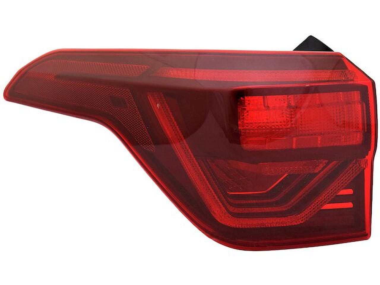 Left Outer Tail Light Assembly - Compatible with 2021 - 2023 Kia Seltos ...