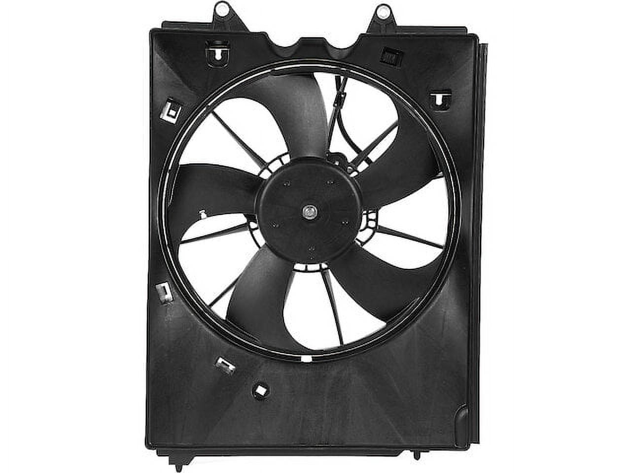 Left Radiator Fan Assembly 1 - Compatible with 2016 - 2022 Honda Pilot ...