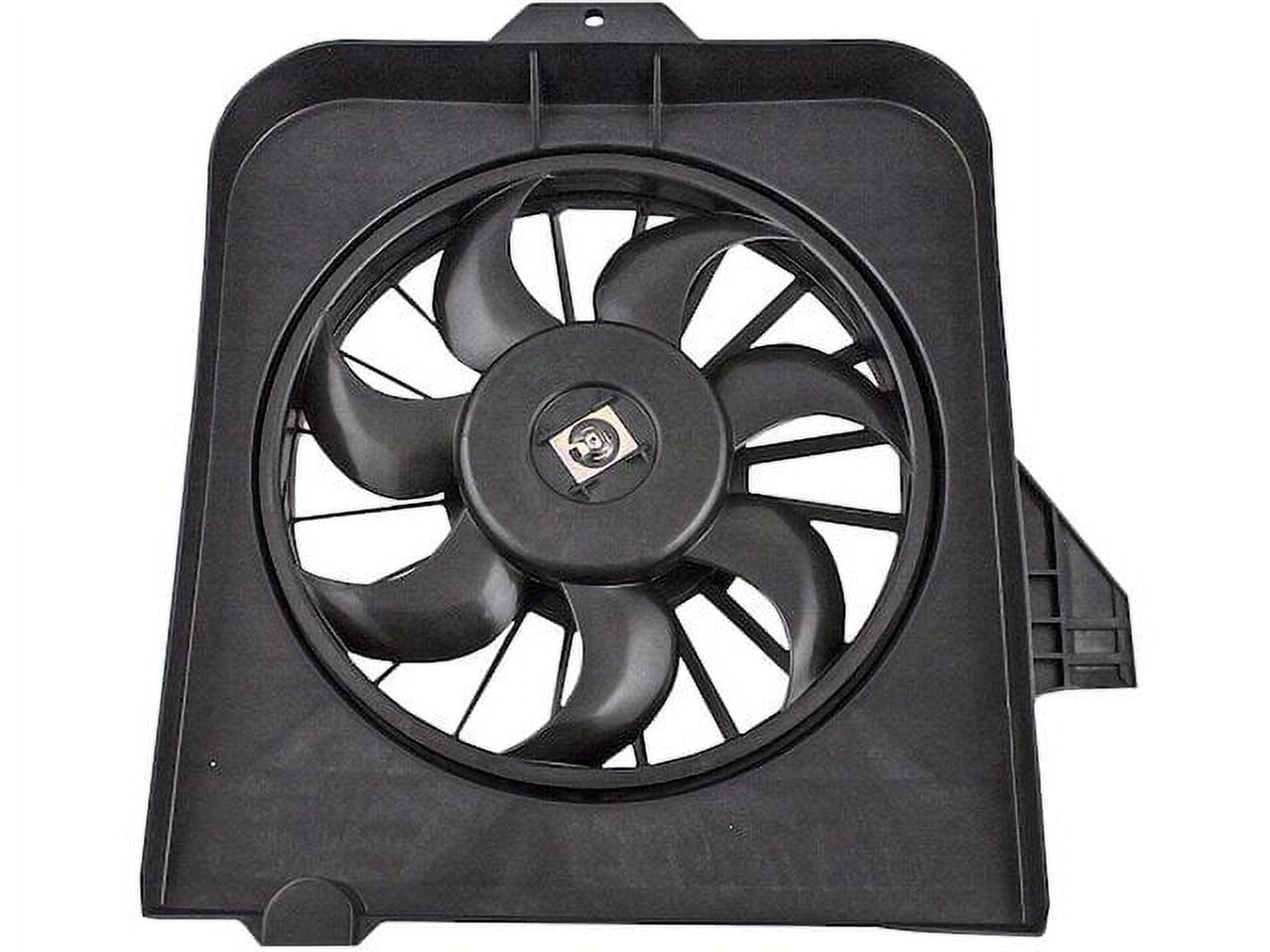 Left Radiator Fan Assembly - Compatible with 2001 - 2005 Dodge Grand ...
