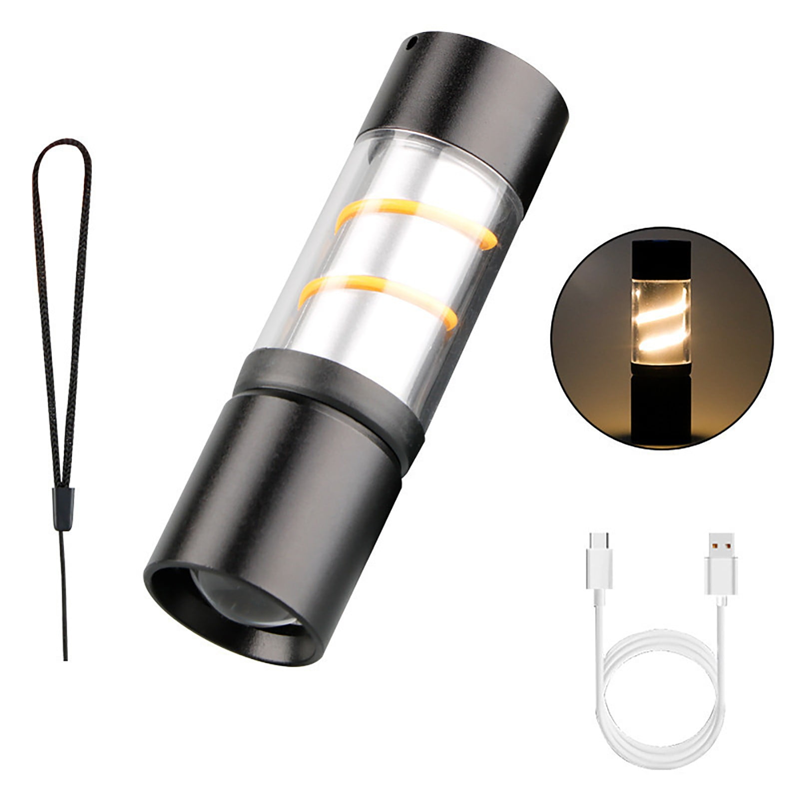 Only a Few Left, Rechargeable Led Flashlight, High Power Zoom Torch ...