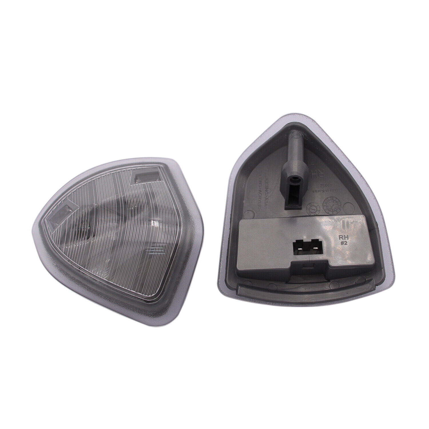 Left & Right Clear Towing Mirror Turn Signal Lens Fit for 11-18Ram 1500 ...