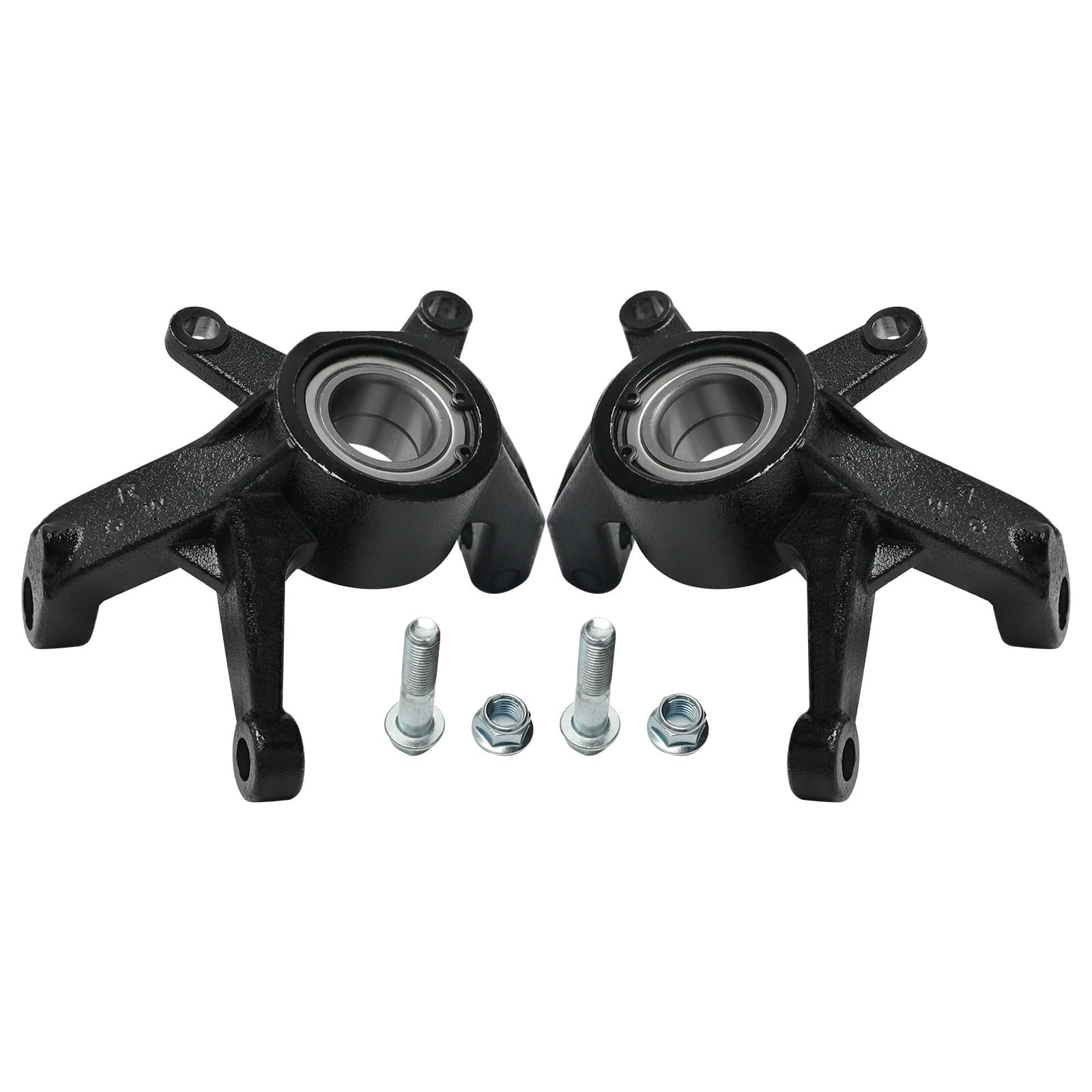 Left Right Disc Brake Steering Knuckle Spindle Wheel Bearing for DIY ...