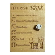 BJBSJSZ Party Drinking Dice Game, Funny Social and Interactive Board ...