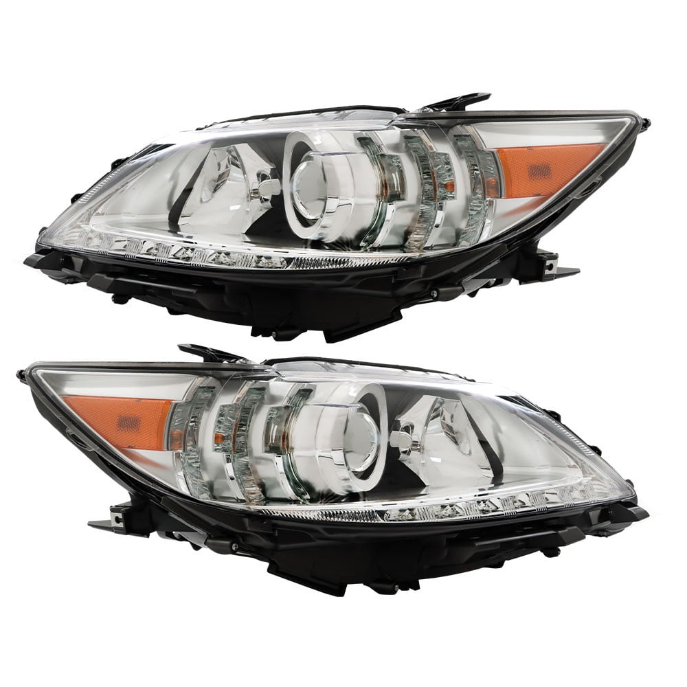 Left+Right For Lexus ES300H ES350 13-15 Halogen&HID&LED DRL Headlights ...