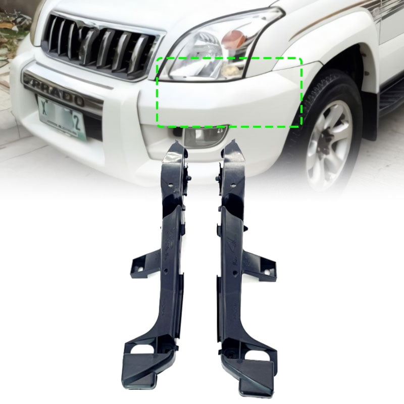 Left & Right-Front Bumper Support, Bumper Side Support Buckle, For ...