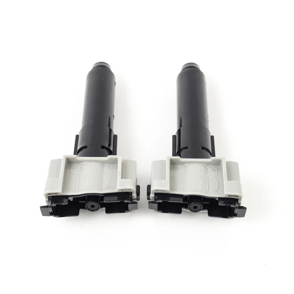 Left + Right Headlight Washer Nozzles For 16-19 Toyota Land Cruiser 200 ...