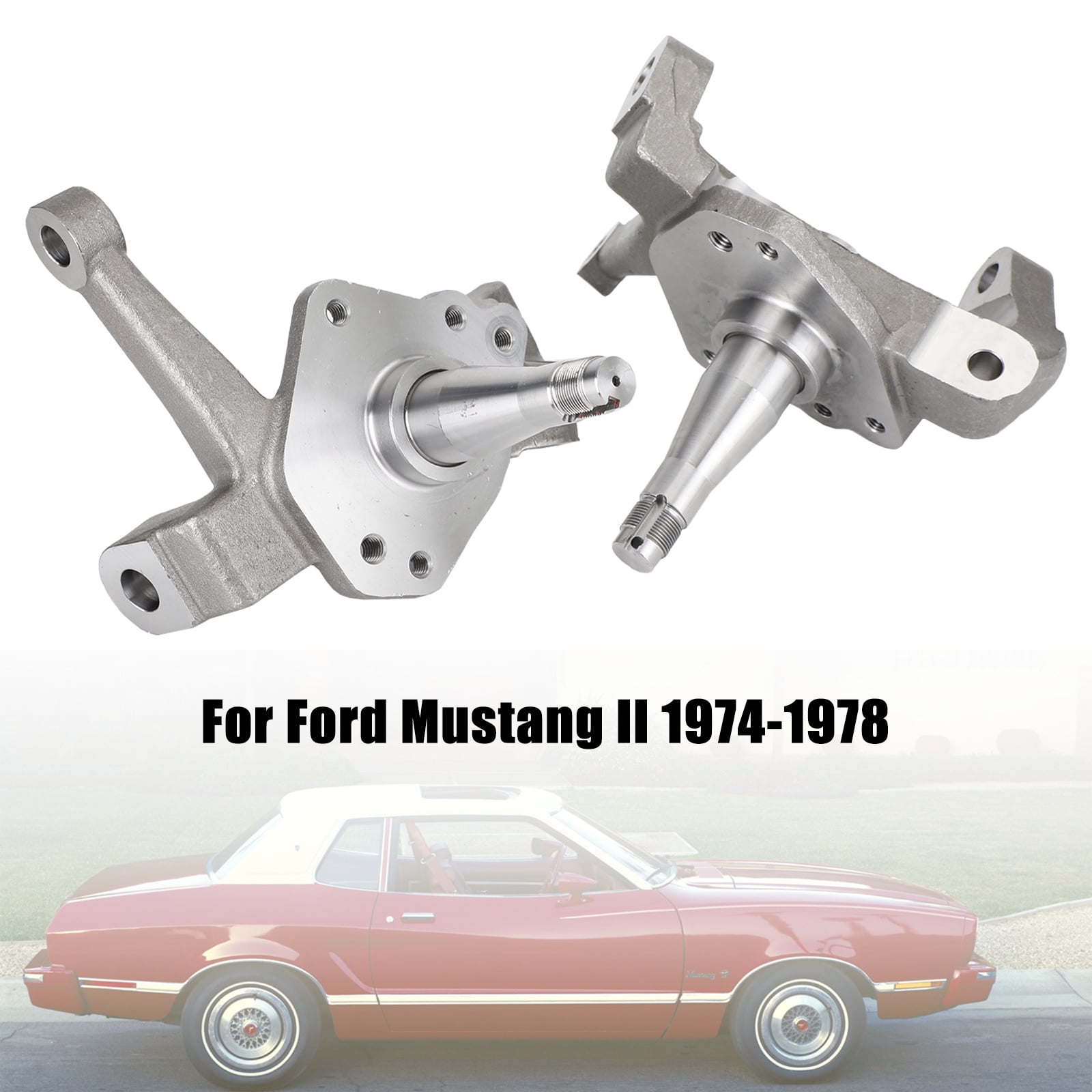 Left/Right Hot Rod 2" Drop Spindles For Ford Pinto Mustang II 74-78 ...