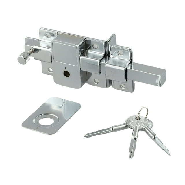 Left Right Open Garden Fence Door Cross Key Old-fashioned External Lock ...