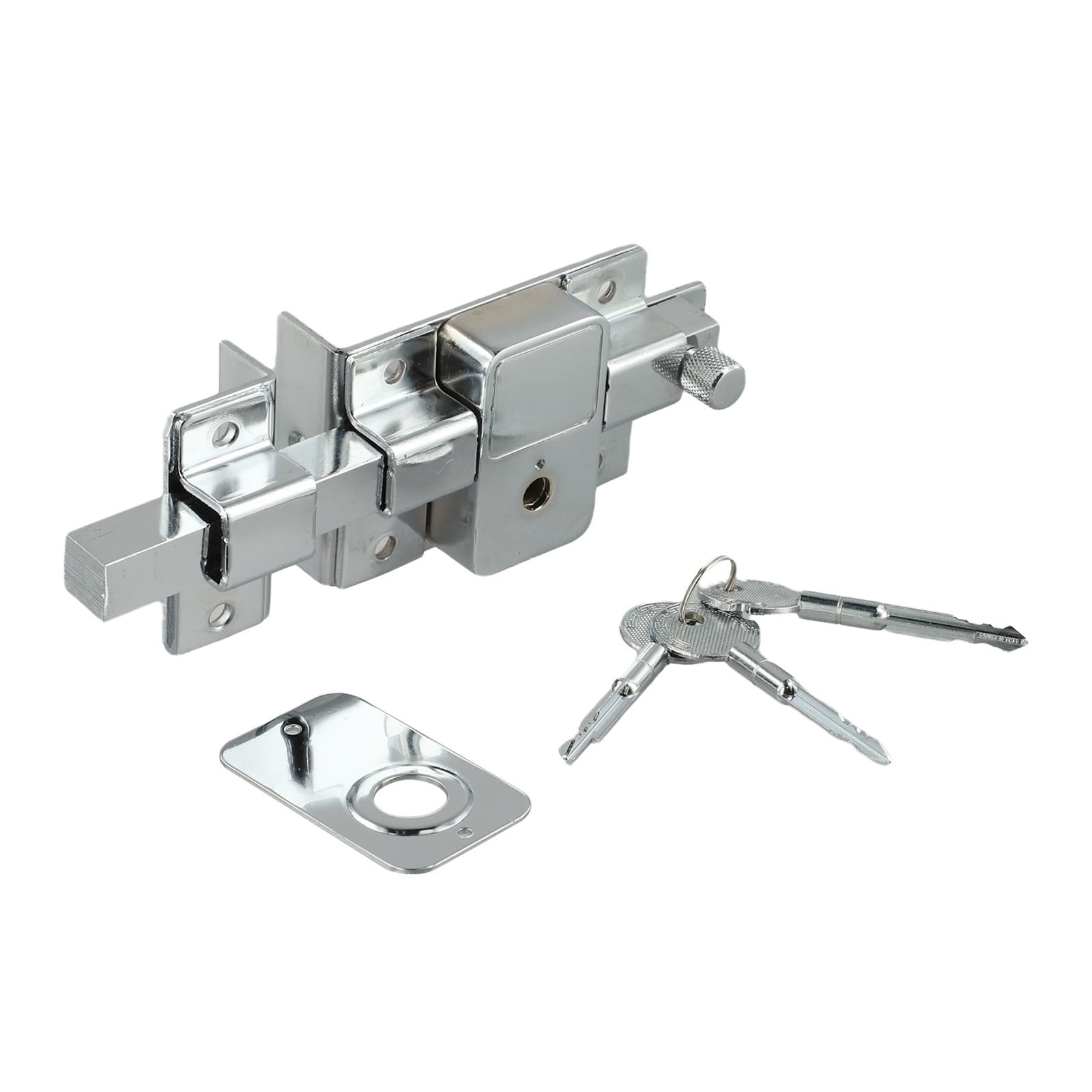 Left Right Open Garden Fence Door Cross Key Old-fashioned External Lock ...