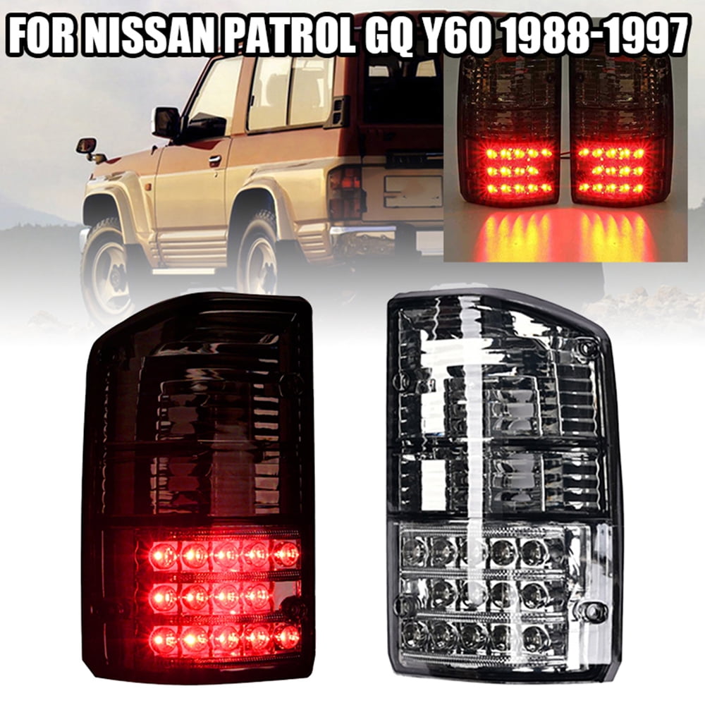 Left/Right Rear Tail Light Brake Lamp, Durable PMMA Smoked Black Lens ...