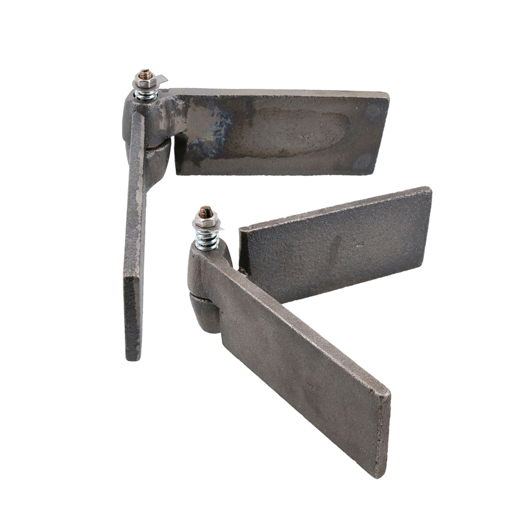 Left & Right Self Aligning Steel Butt Hinge Weld-On Heavy Duty 50x250mm ...