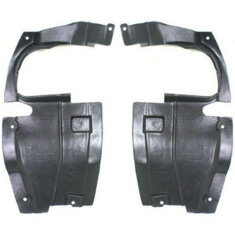 Left & Right Side Engine Splash Shield For Ford Lincoln Mercury Set of ...