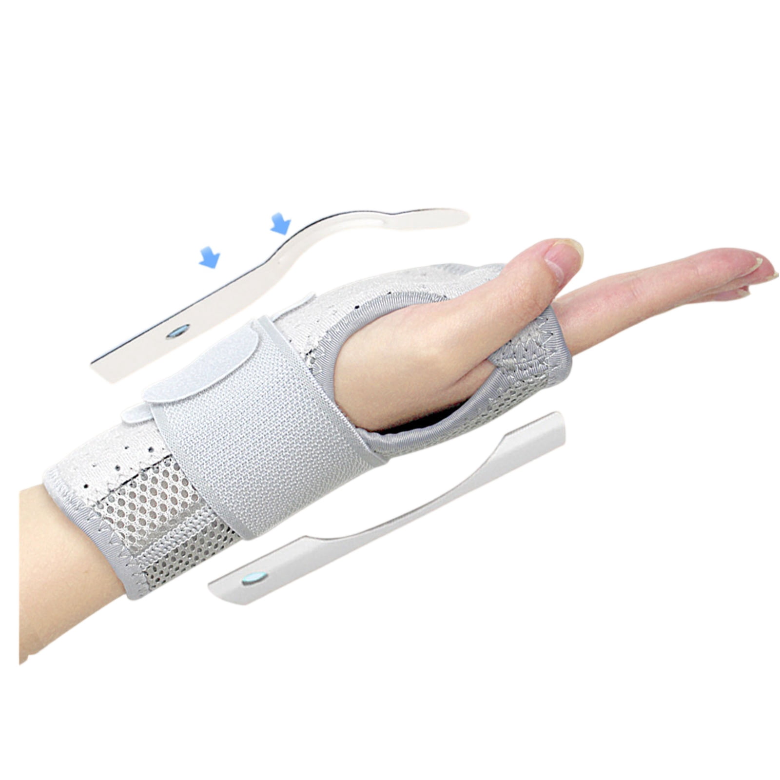Left Right Wrist Support Brace Joint Stabilizer, Adjustable Sizes 5-6 ...