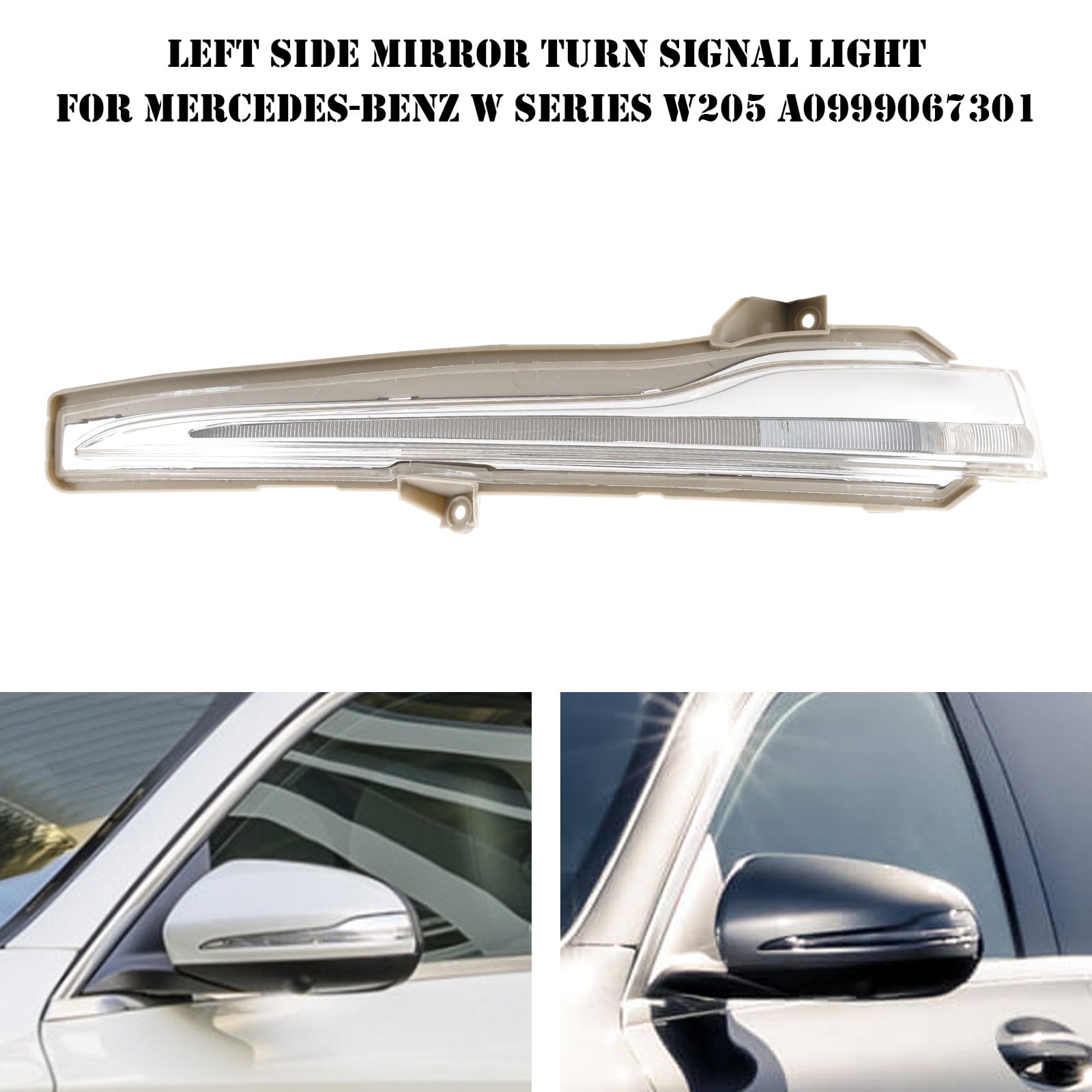 Left Side Mirror Turn Signal Light For Mercedes-Benz W Series W205 ...