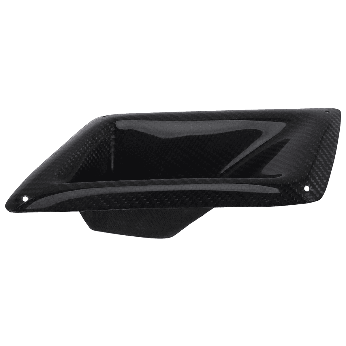 Left Side Real Carbon Fiber Board Car Front Bumper Air Vent Intake ...