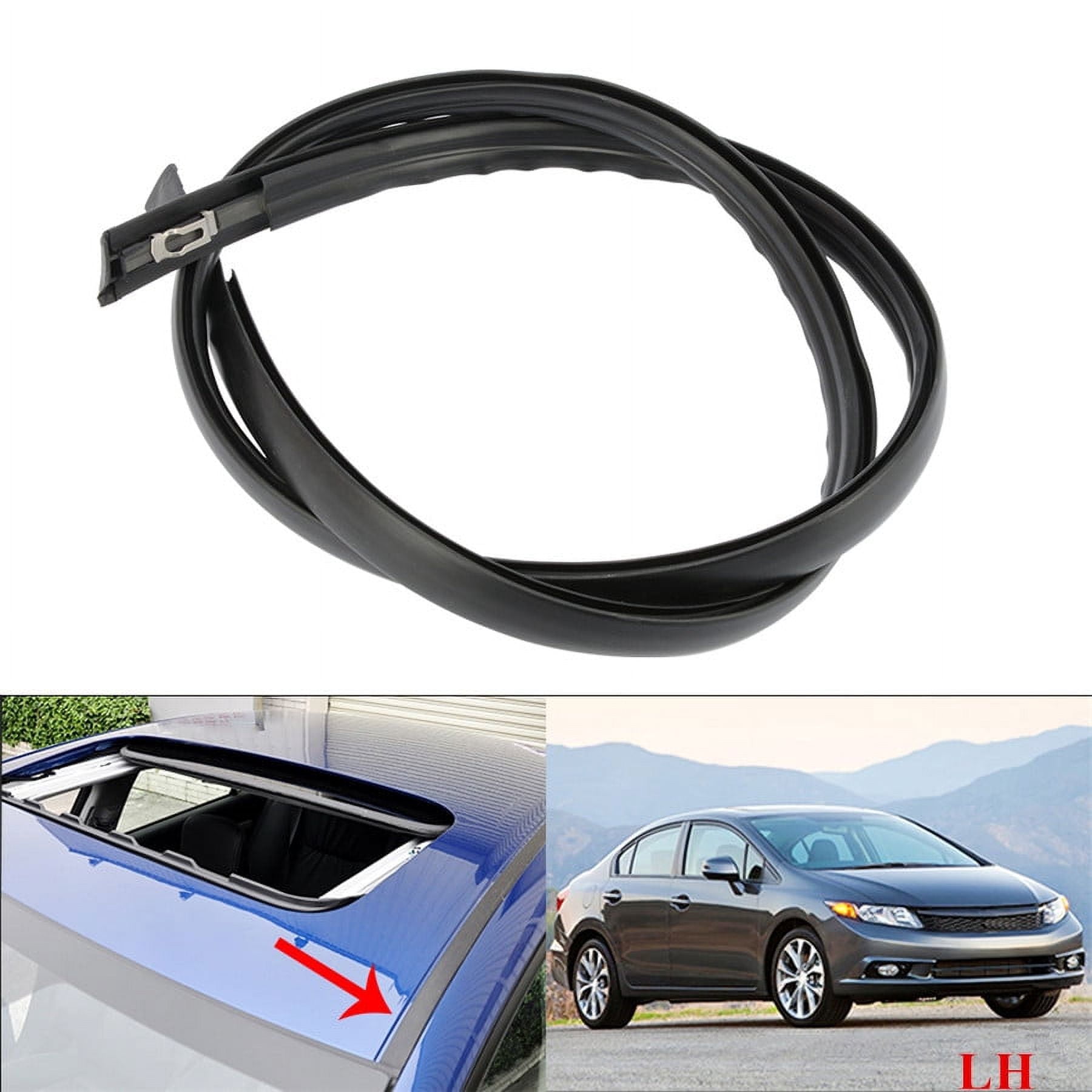 Fauful Left Roof Molding Trim Replacement, Fits 2012-2015 Honda Civic ...
