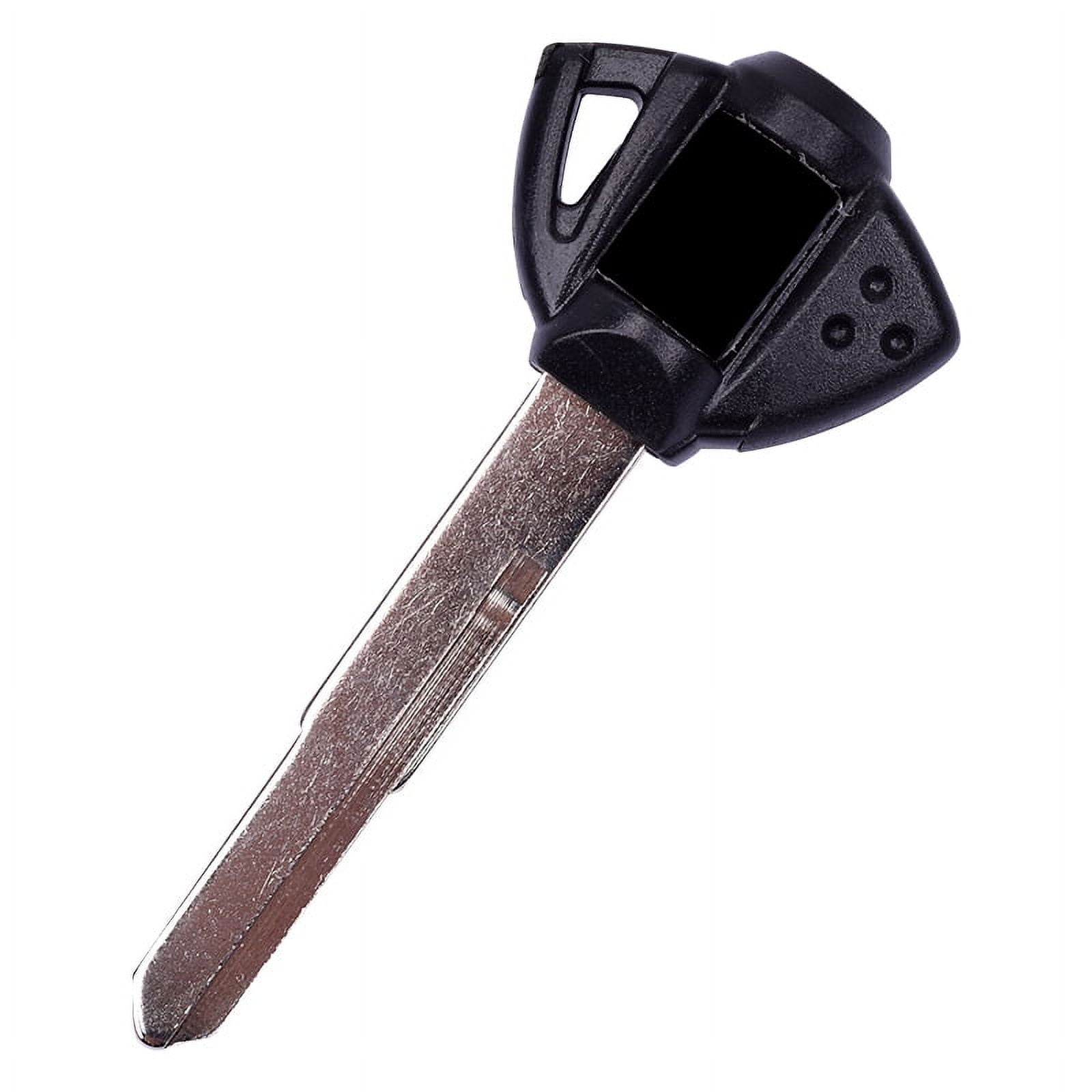 Left Slot Black-Race Bike Key Embryo Blank Handle, Suzuki GSXfemale ...
